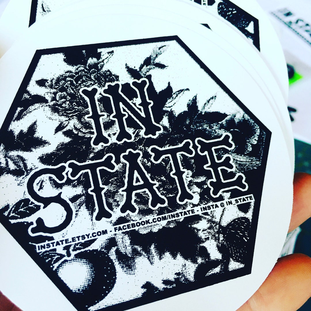 In State Logo Sticker Set - Etsy