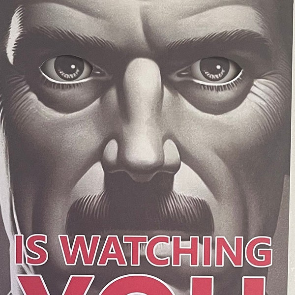 1984 Big Brother Poster - Etsy