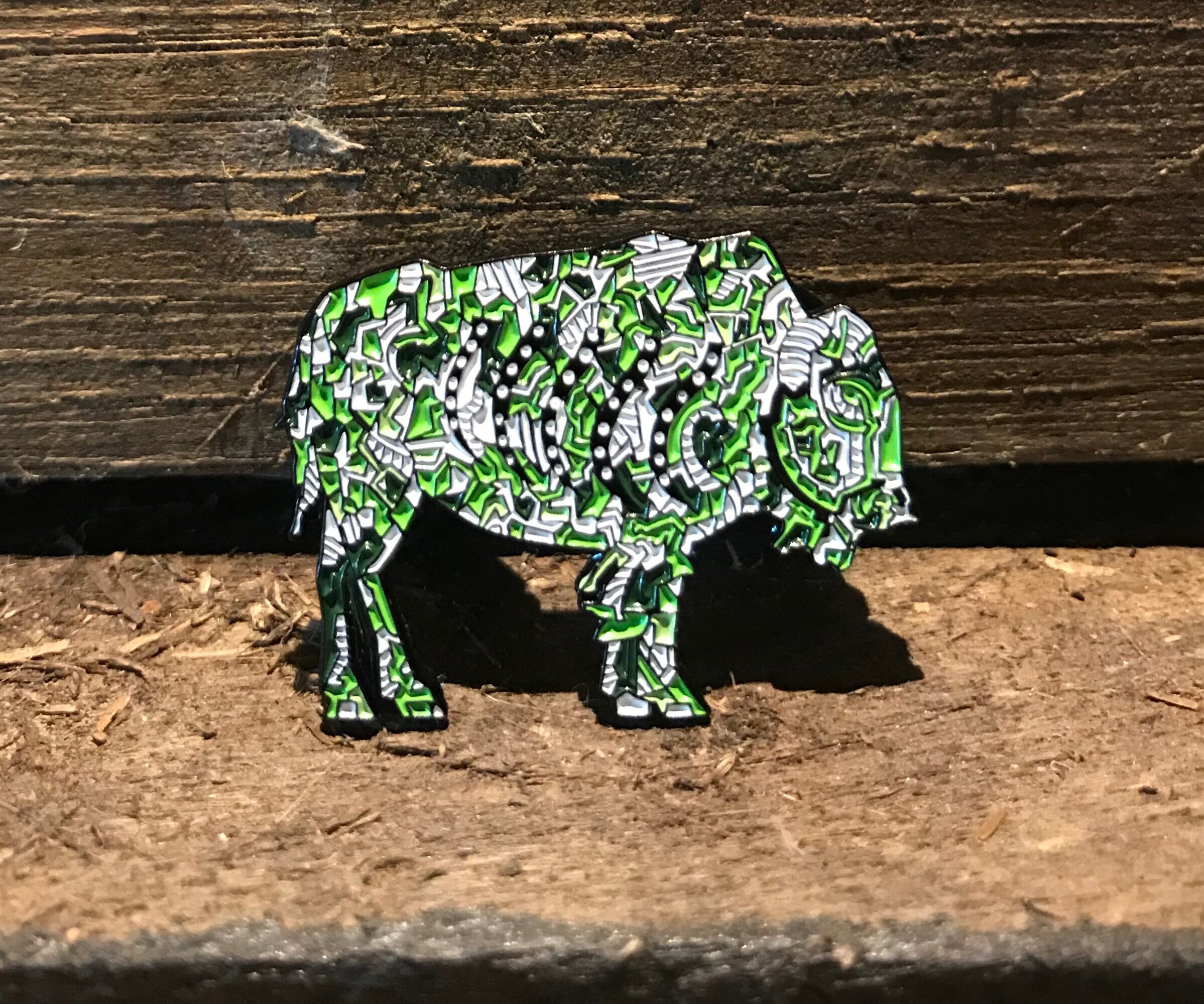 Buffalo Lapel Pin - Etsy