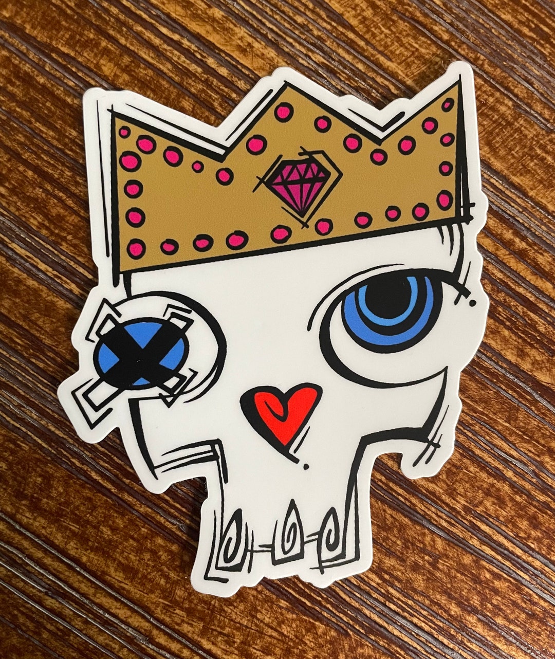 Skully Decal Set - Etsy