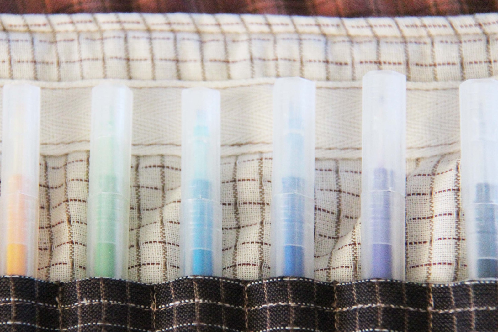 Pencil Roll PDF Pattern & Tutorial - Etsy