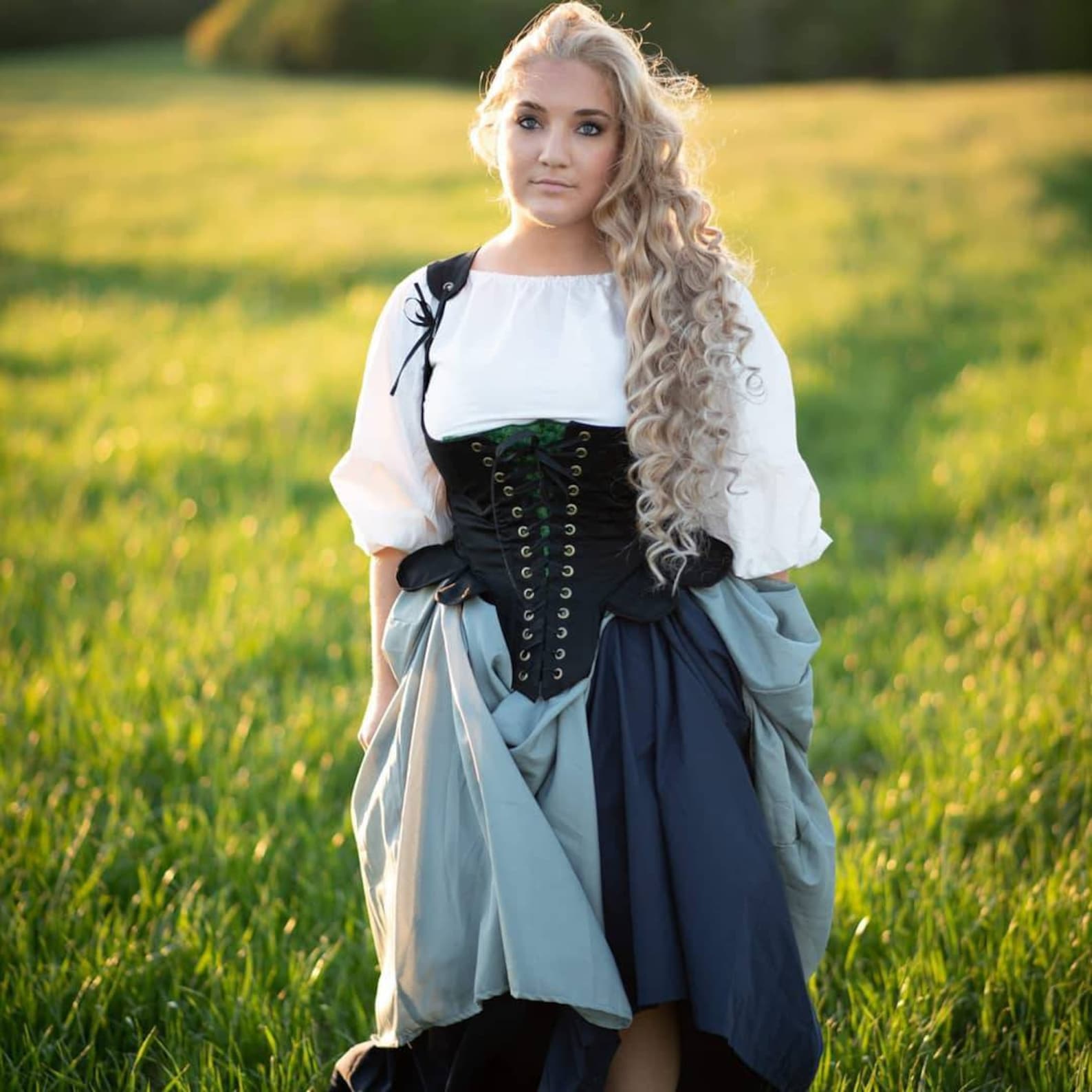 Renaissance Drawstring Skirt Perfect Costume Piece for | Etsy