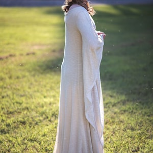 Handmade Medieval Gown With Angel Wing Sleeves - Etsy