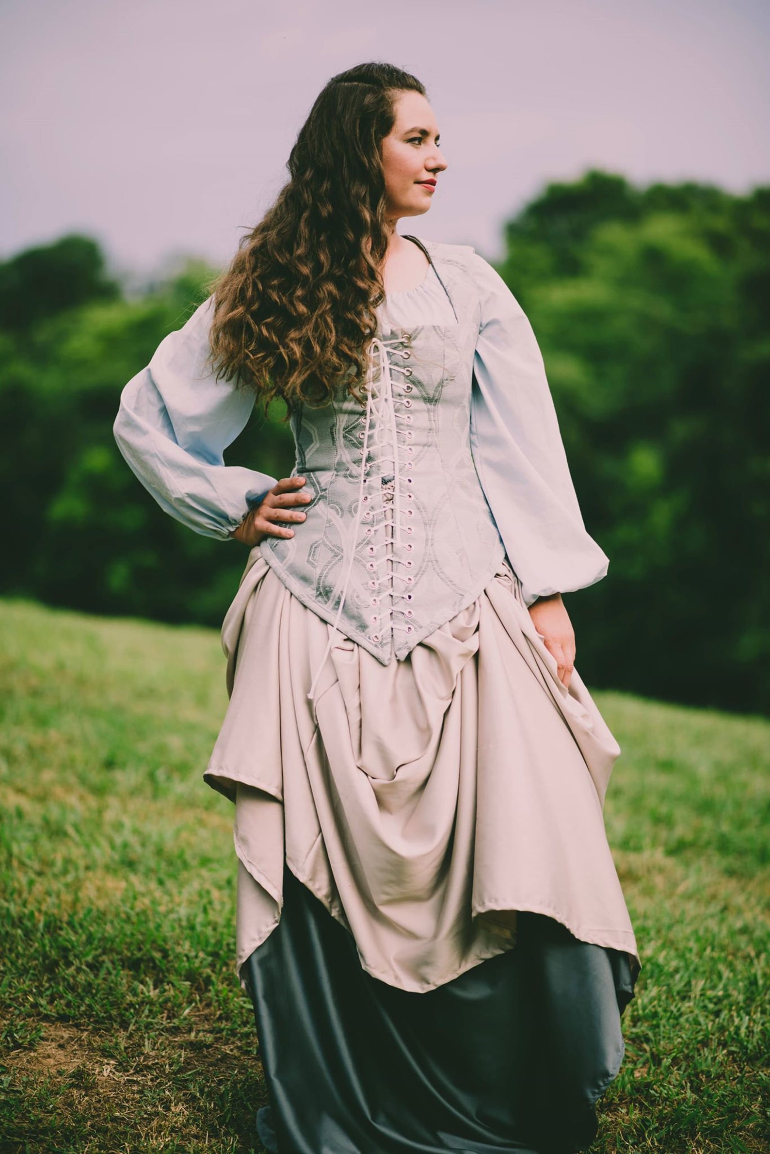 Custom Renaissance Corset – Longline Pirate, Princess Costume - Etsy