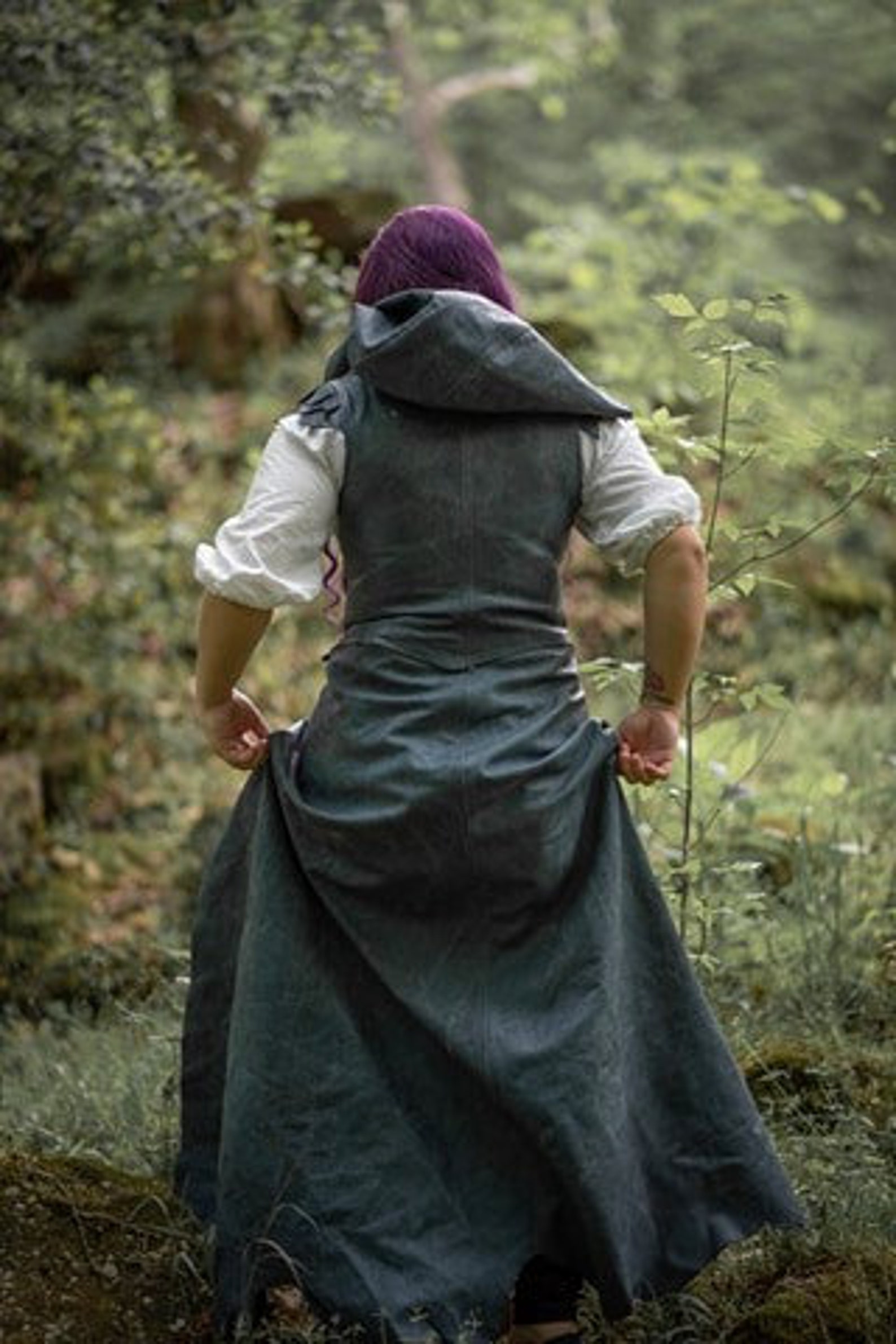 Leather Overdress the Dragon Slayer Perfect Costume for | Etsy