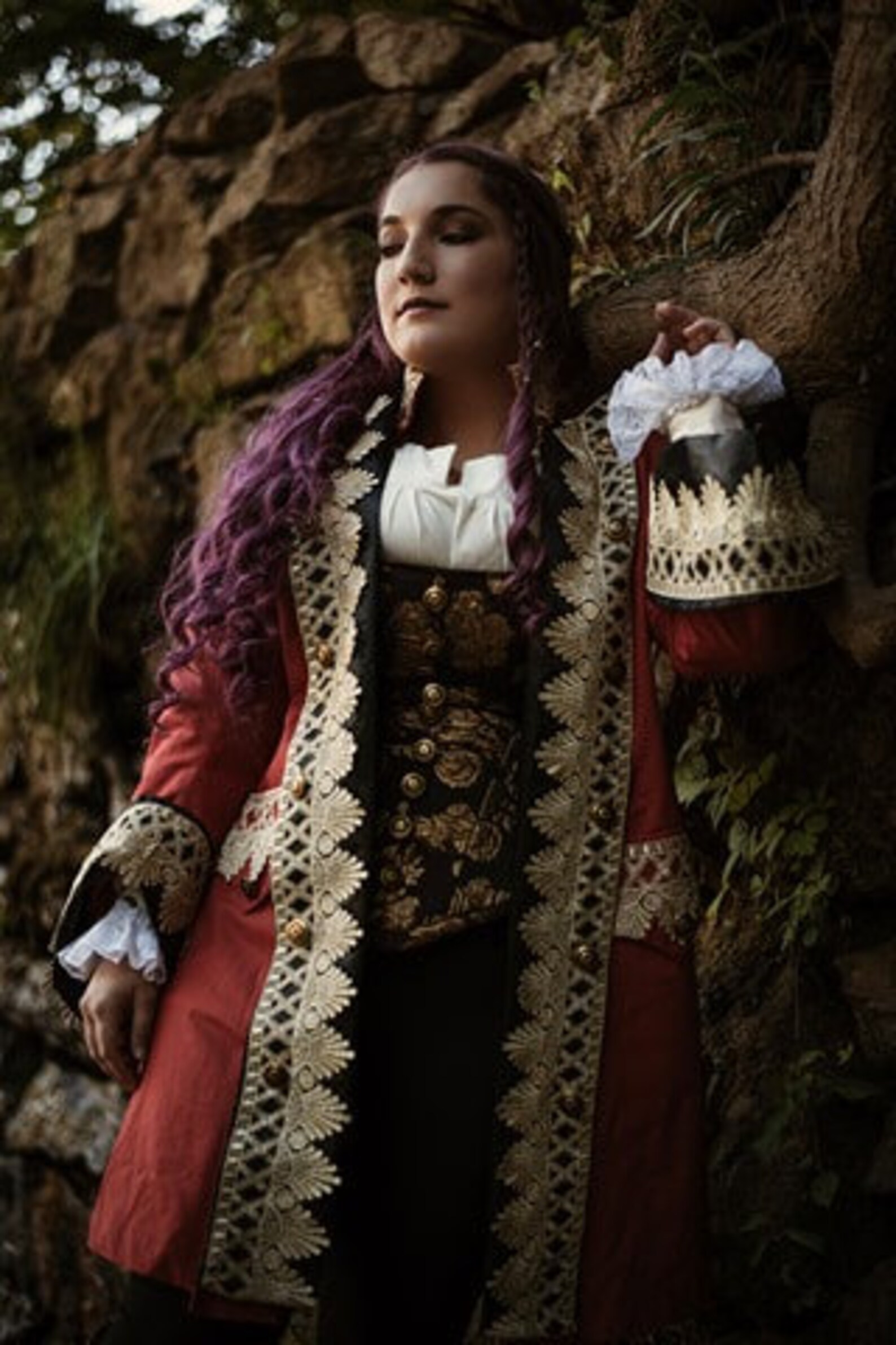 Fancy Pirate Coat Perfect Costume for a Pirate, Feminine Cut - Etsy