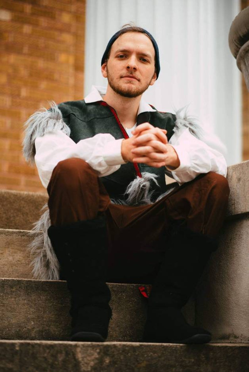 Entire Kristoff Costume From Frozen Including Leather Jerkin, Shirt ...