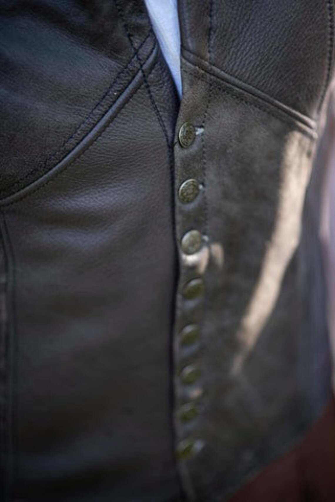 Men's Leather Jerkin Vest or Waistcoat Perfect Costume - Etsy
