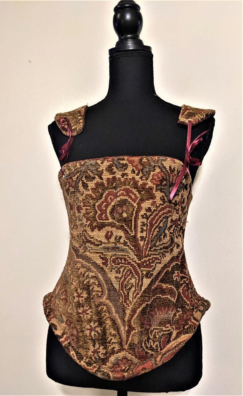 Clearance Victorian Flat Front Corset - Etsy