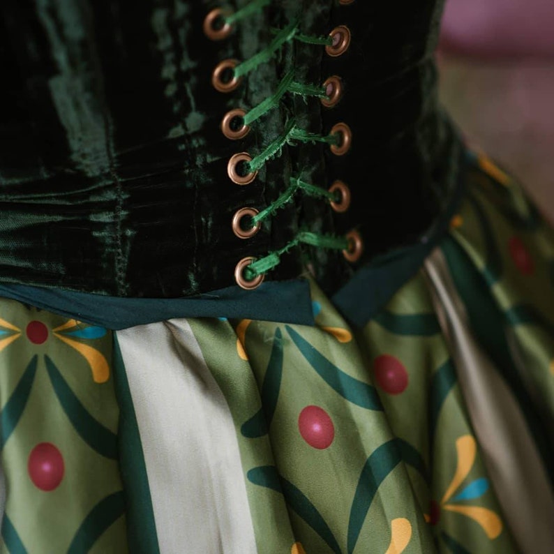 Anna Disney Frozen Princess Ball Gown Costume - Etsy