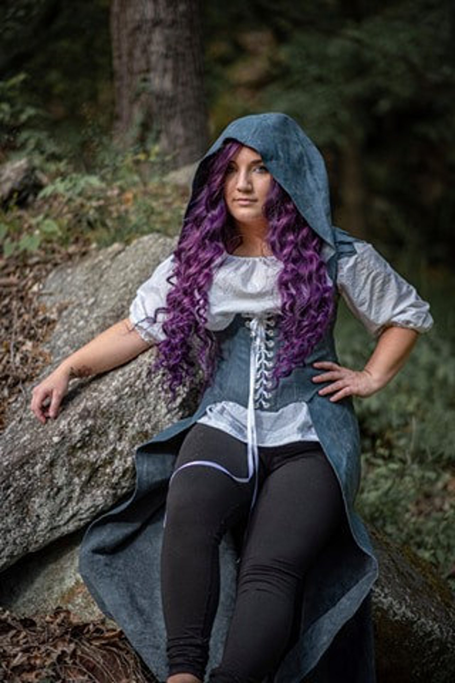 Leather Overdress the Dragon Slayer Perfect Costume for | Etsy