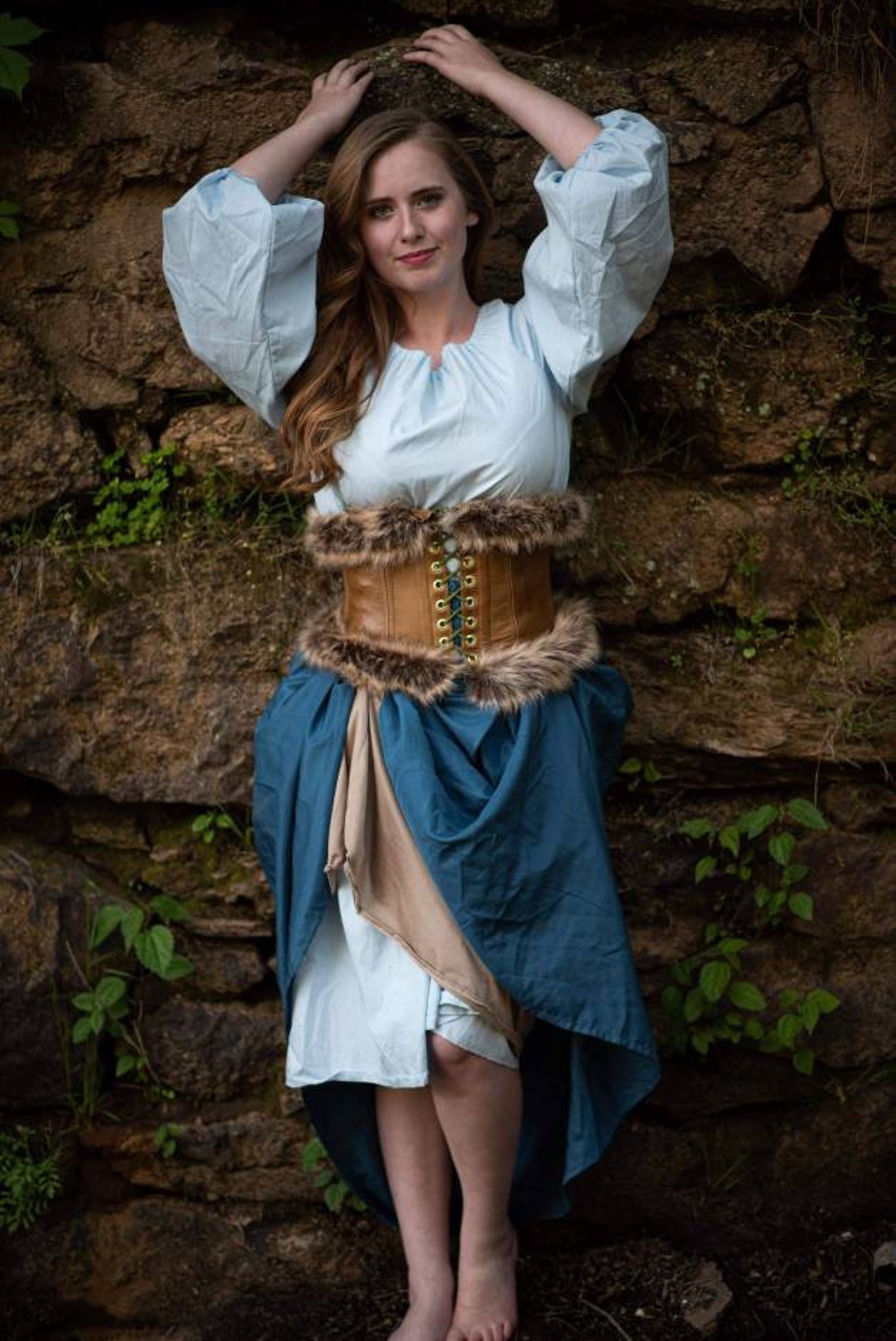 Renaissance Drawstring Skirt Perfect Costume Piece for | Etsy