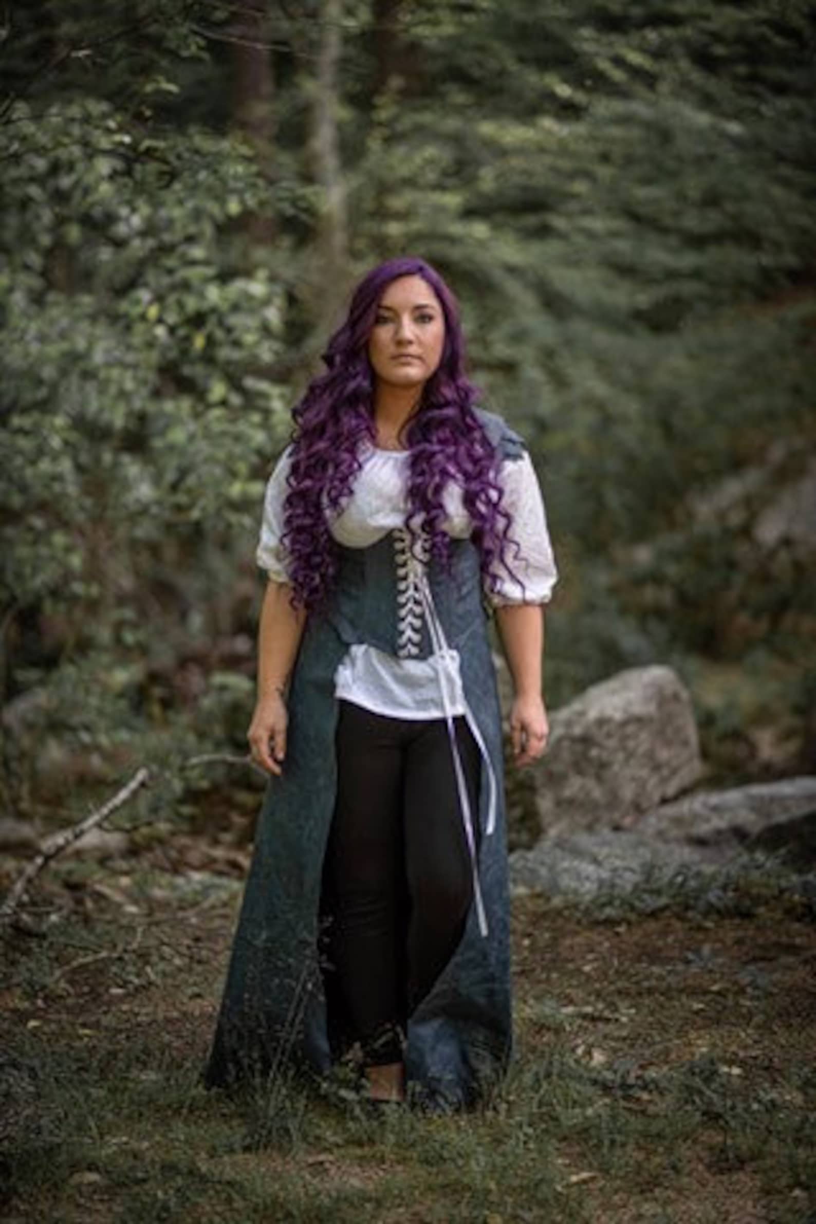 Leather Overdress the Dragon Slayer Perfect Costume for | Etsy