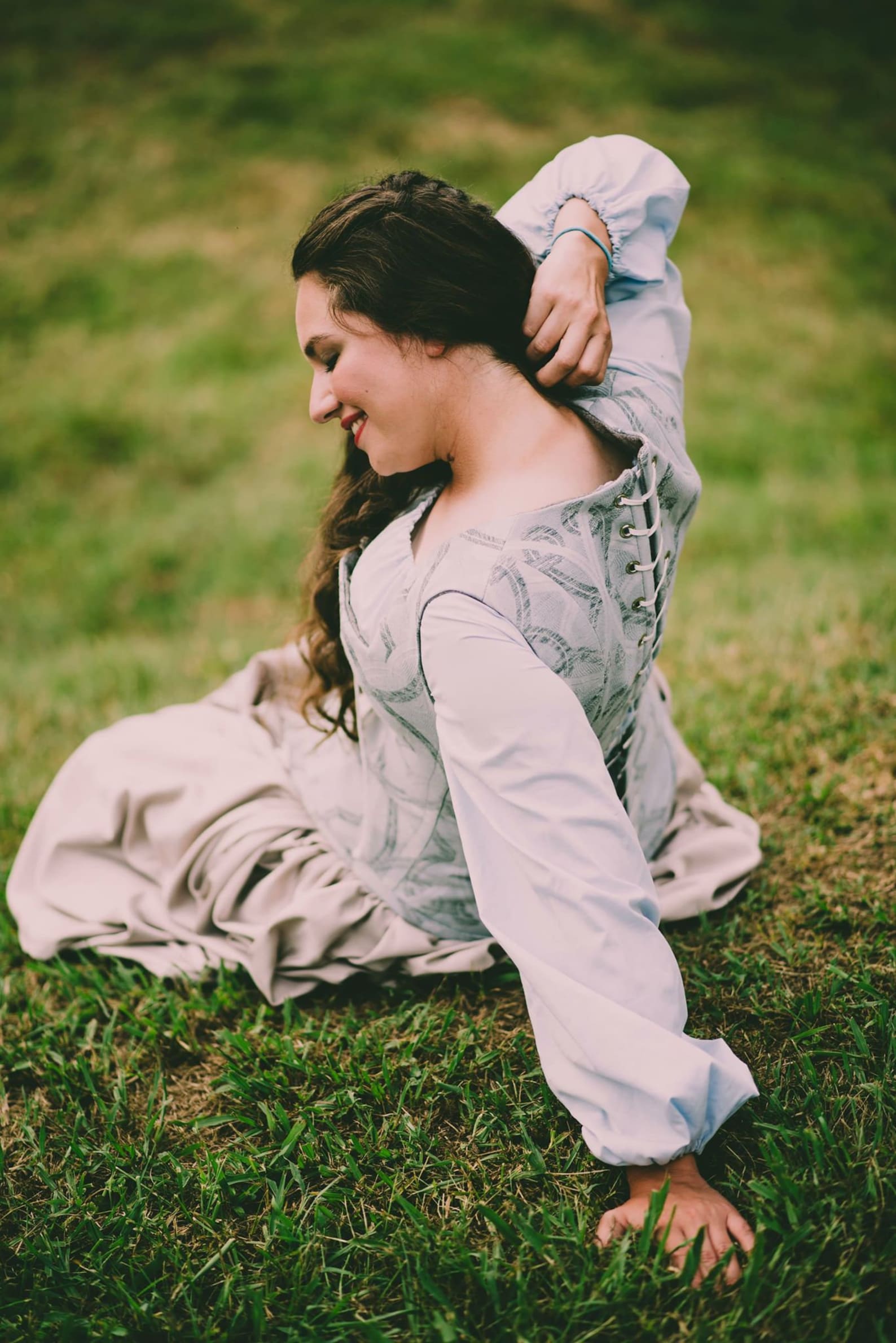 Long Wasted Corset Perfect Renaissance Costume for a Princess | Etsy