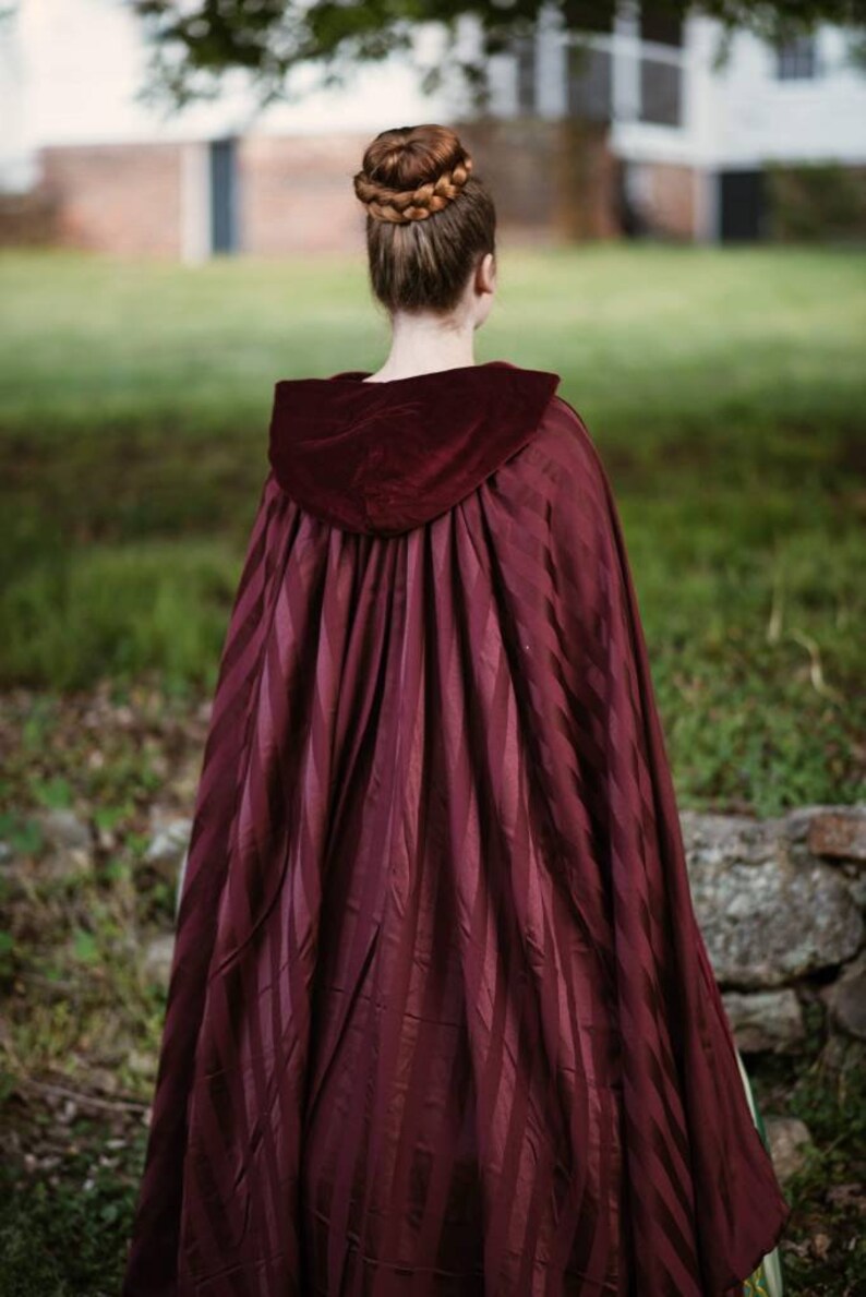 Floor length hooded cloak perfect Costume for any princess or | Etsy