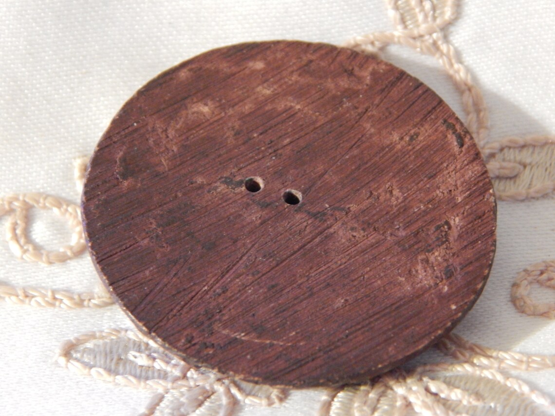 Scottie Dogs - Syroco Wood Button - Large Size - Etsy