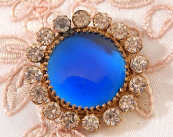 Antique Paste Button - Etsy