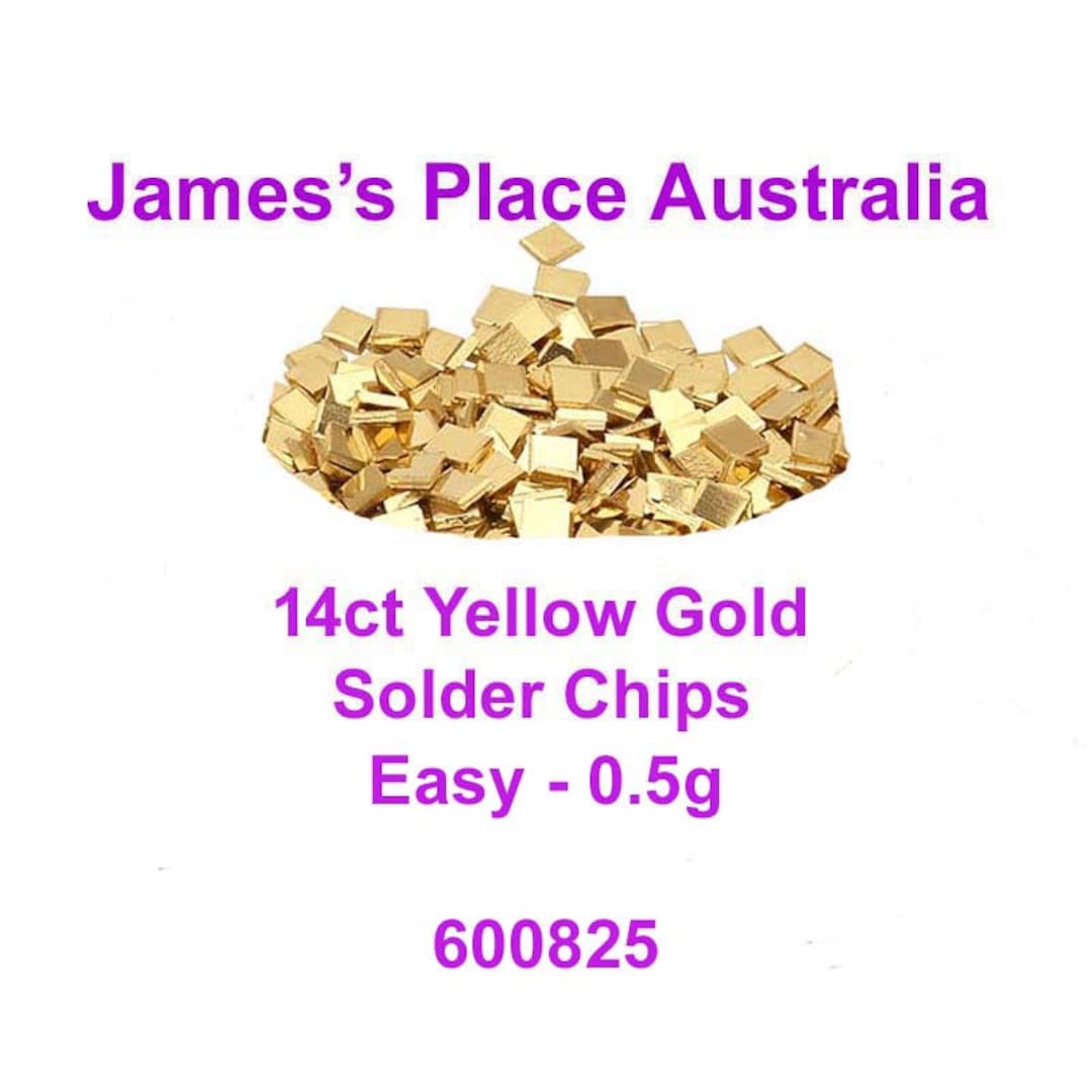 14ct Gold Solder Chips Easy, Medium & Hard - Etsy