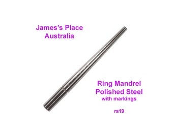 Stainless Steel Expanding Ring Mandrel, Ring Making Supplies, Ring ...