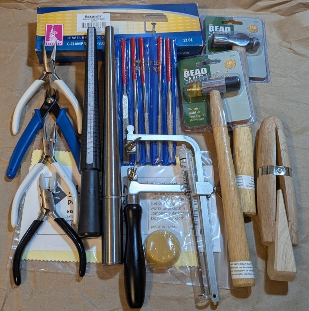 Starters Kit - Silversmithing - 15pc - Etsy