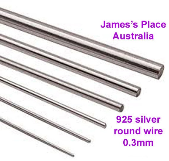 Round Wire 925 Sterling Silver 0.3mm to 4.0mm - Etsy Australia