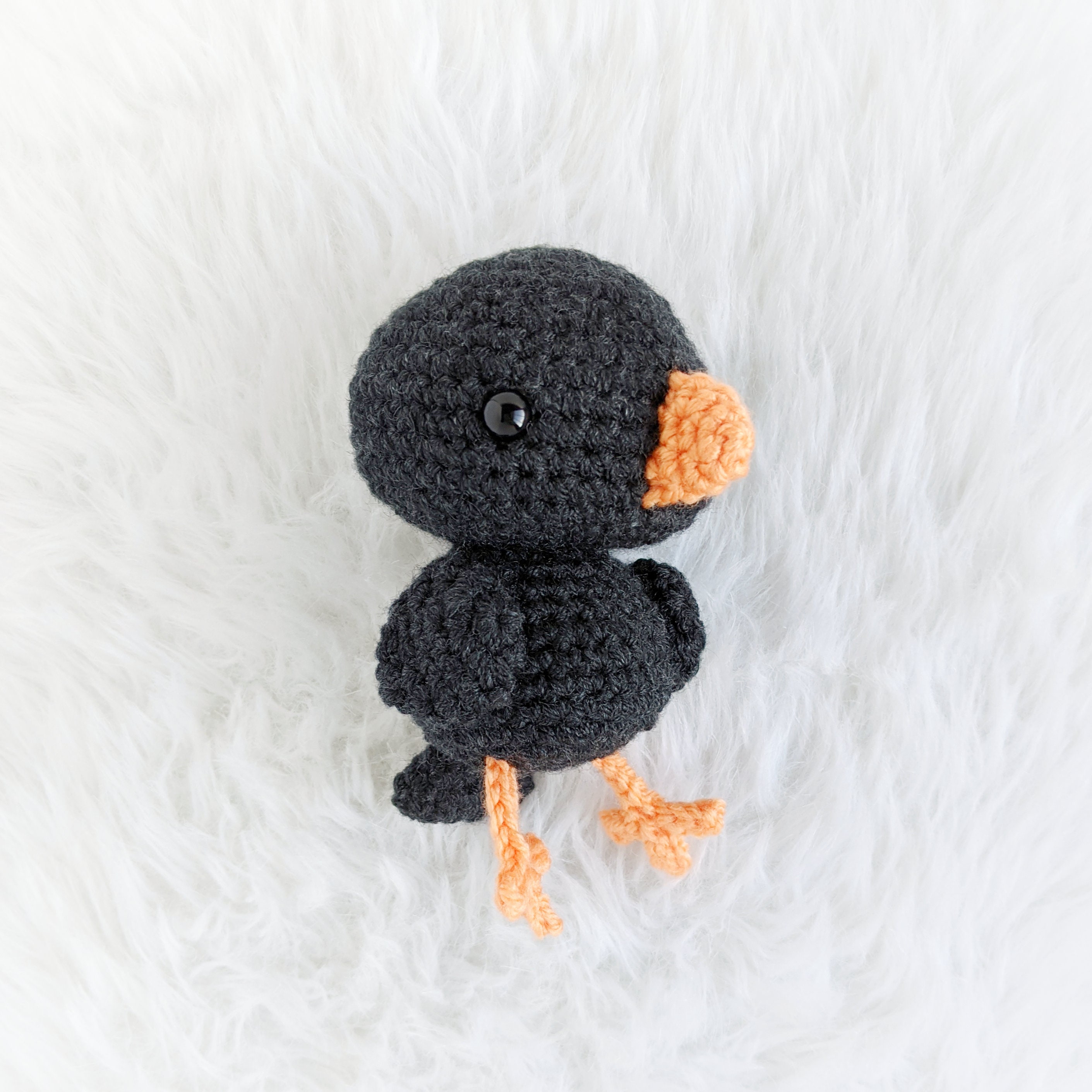 Stuffed Animals & Plushies Toy crow Crow toy Crochet bird Stuffed crow ...