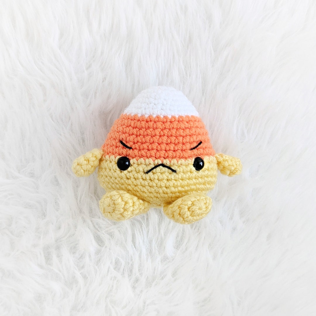 Mini Candy Corn Crochet Pattern: Beginner Friendly Amigurumi (PDF ...