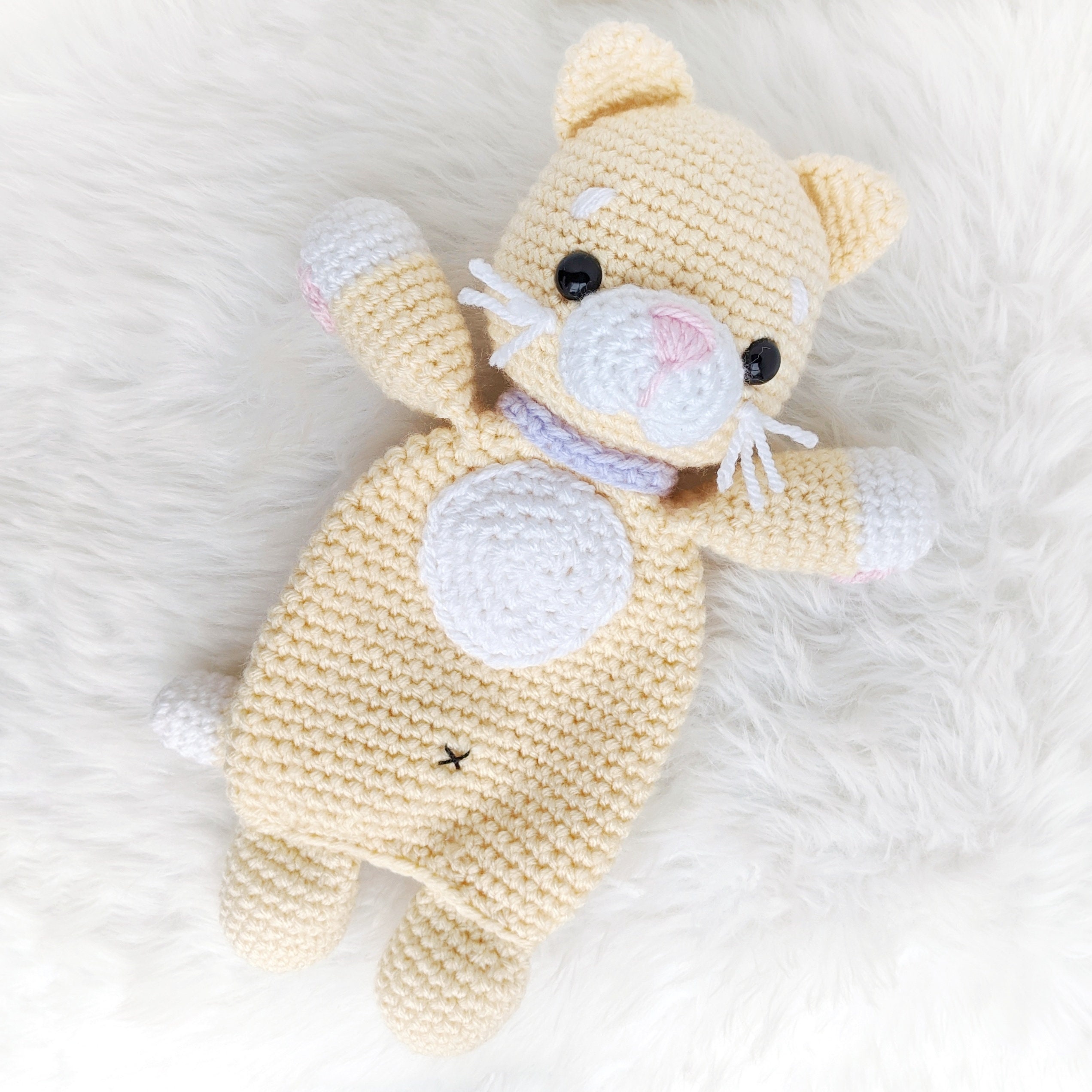 CROCHET PATTERN: Crochet Lovey Kitty Cats Amigurumi Pattern | Etsy