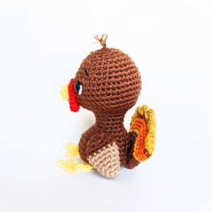 CROCHET TURKEY PATTERN: Mini Turkey Amigurumi Pattern, English Only ...