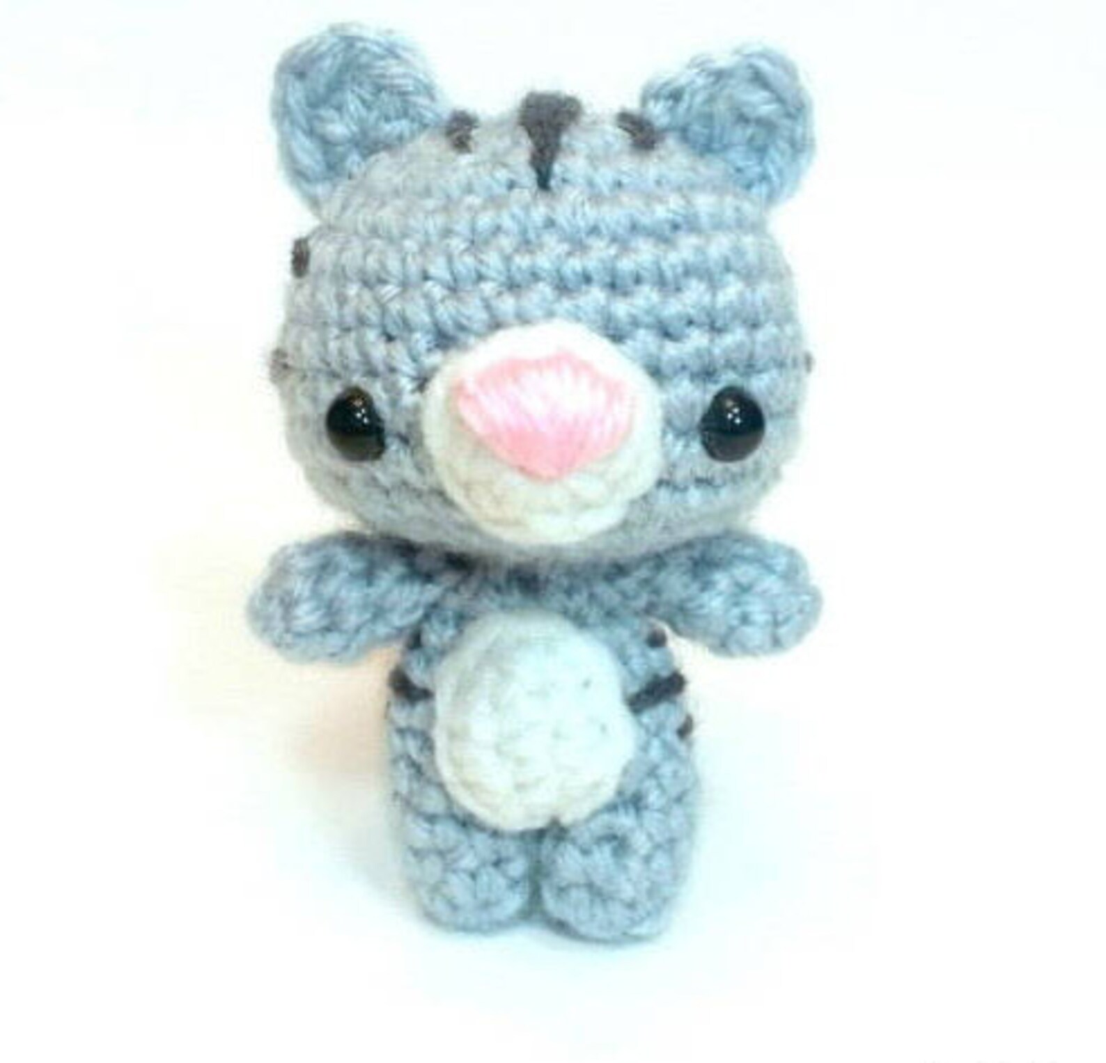 CROCHET PATTERN: Cutie Kitty Cat Amigurumi Pattern Written in | Etsy