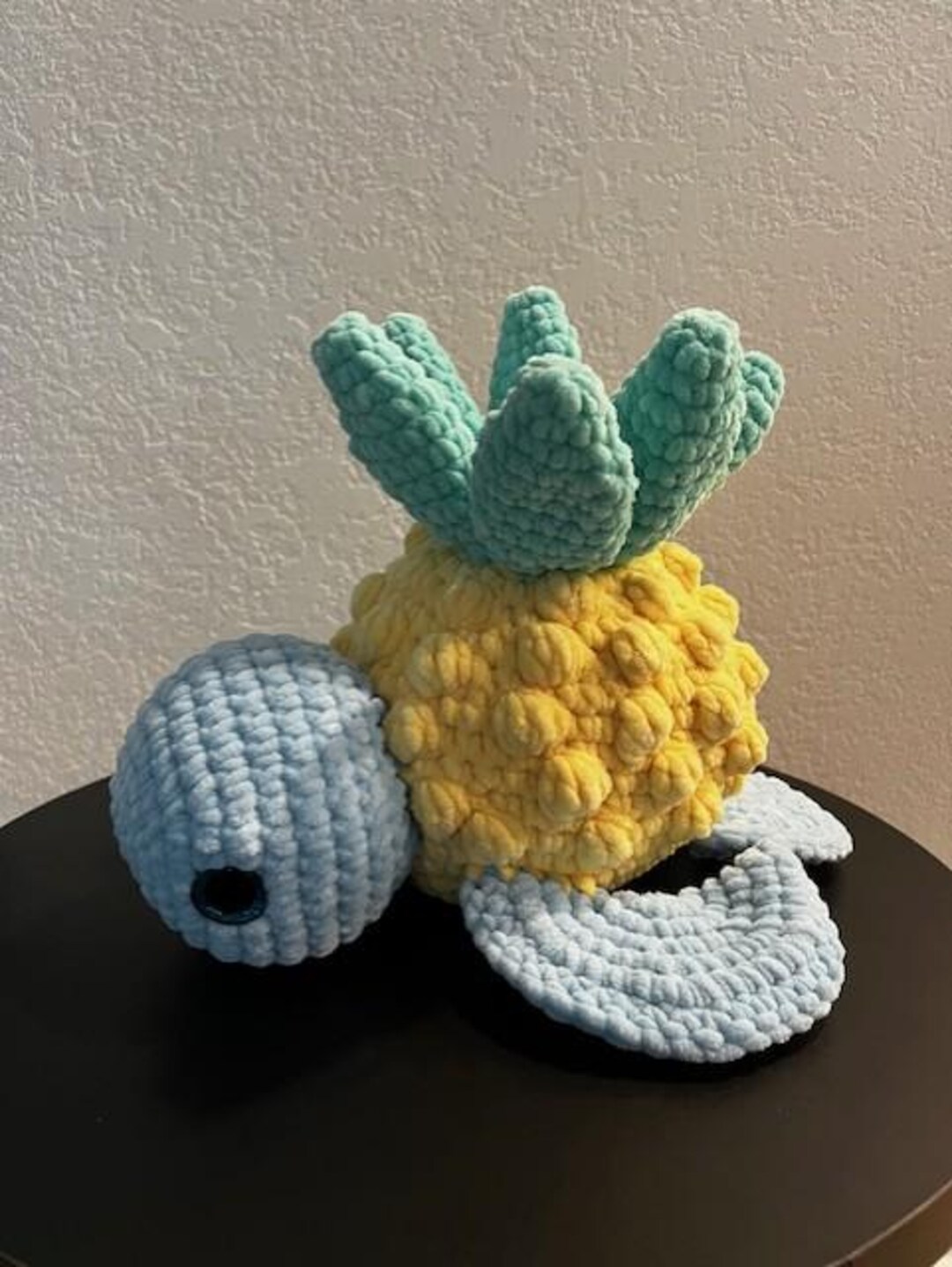 Handmade Crochet Pineapple Turtle Plushie - Etsy