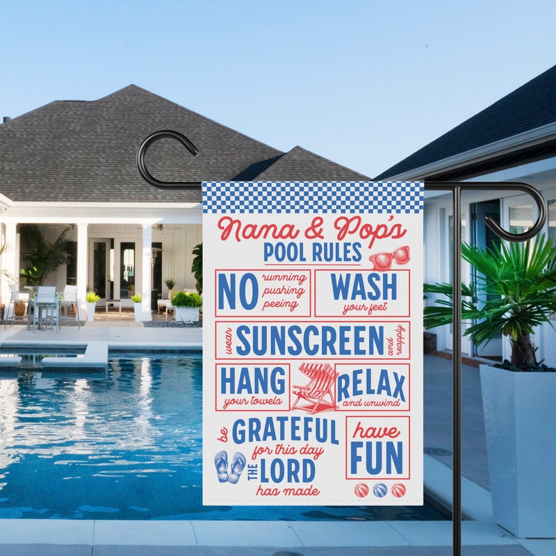 Outdoor Pool Signs - Etsy