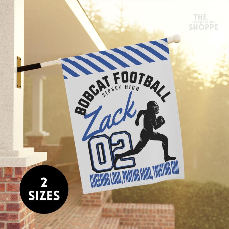 Football House Flags - Etsy