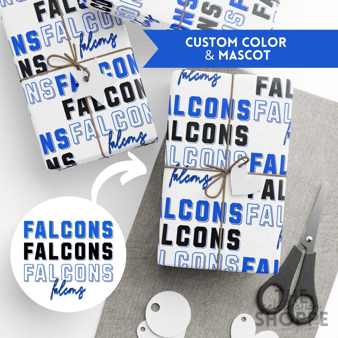 Custom Soccer Coach Gift Wrap School Spirit Wrapping Paper Season ...