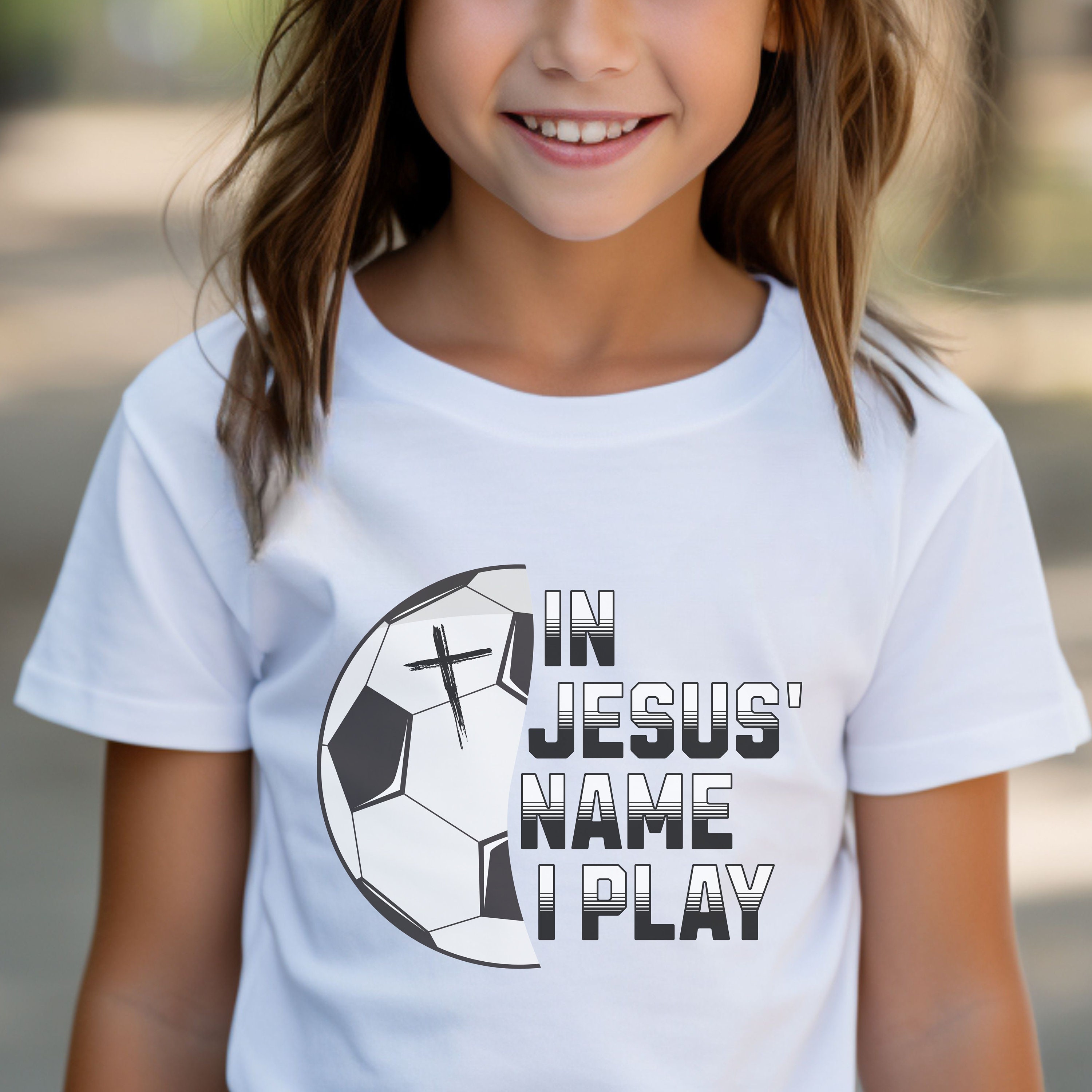 Soccer Player Gift Jesus Loves Me Shirt, Soccer Lover Tshirt Jesus ...