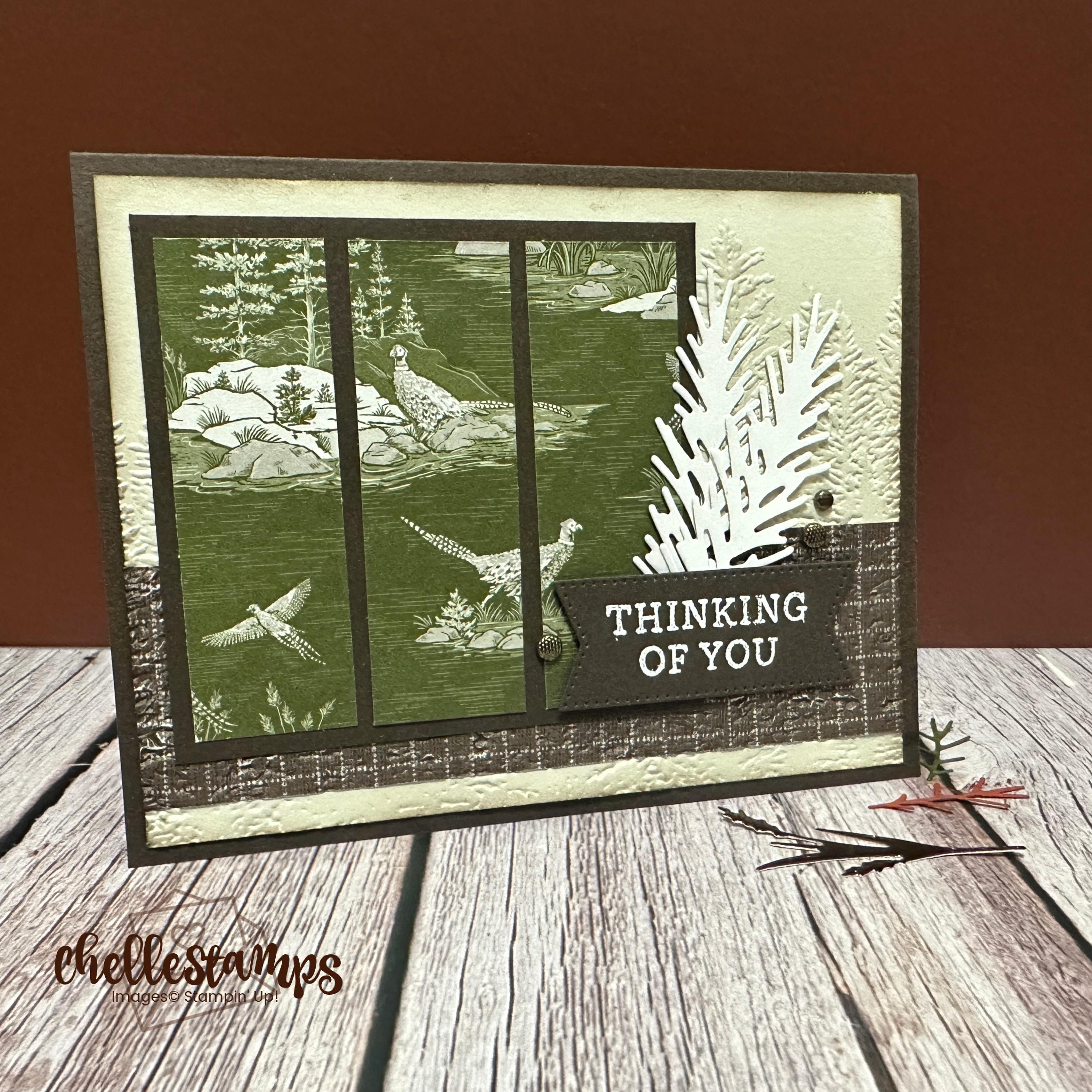 Handmade Autumn/fall Pheasant Theme Greeting Card Set: Birthday ...