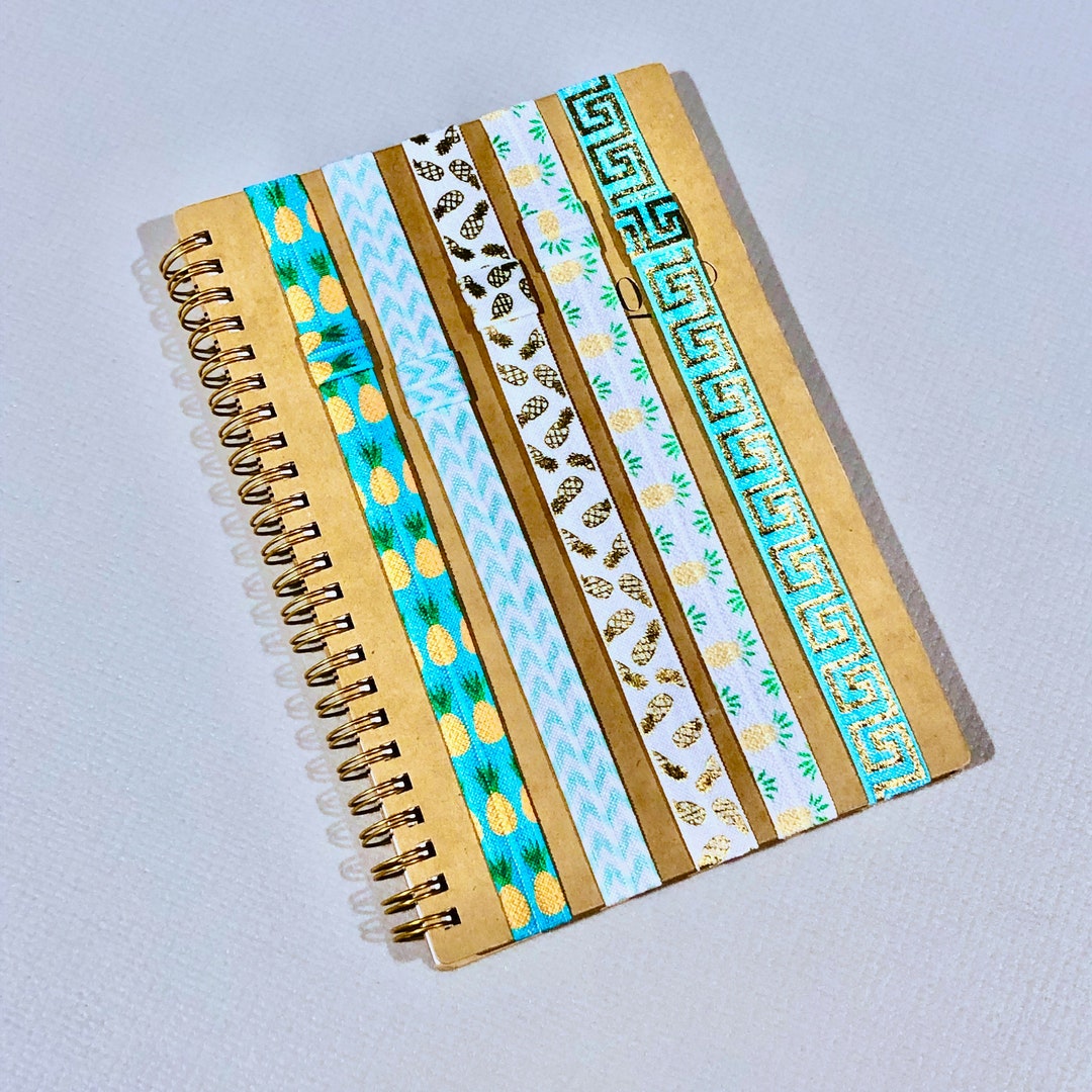 Elastic Bookmark Pineapple Planner Bands With Pen Holder Life - Etsy