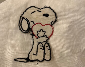 Snoopy Sew on Patch - Etsy