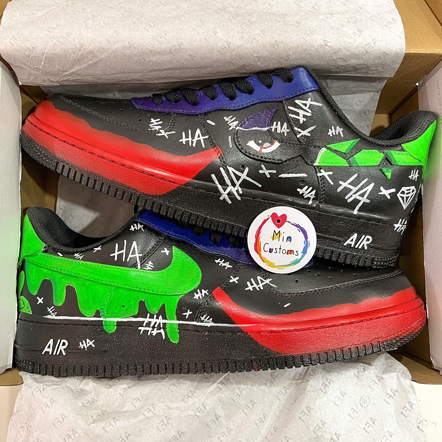 Joker Air Force 1 Custom order Now: - Etsy