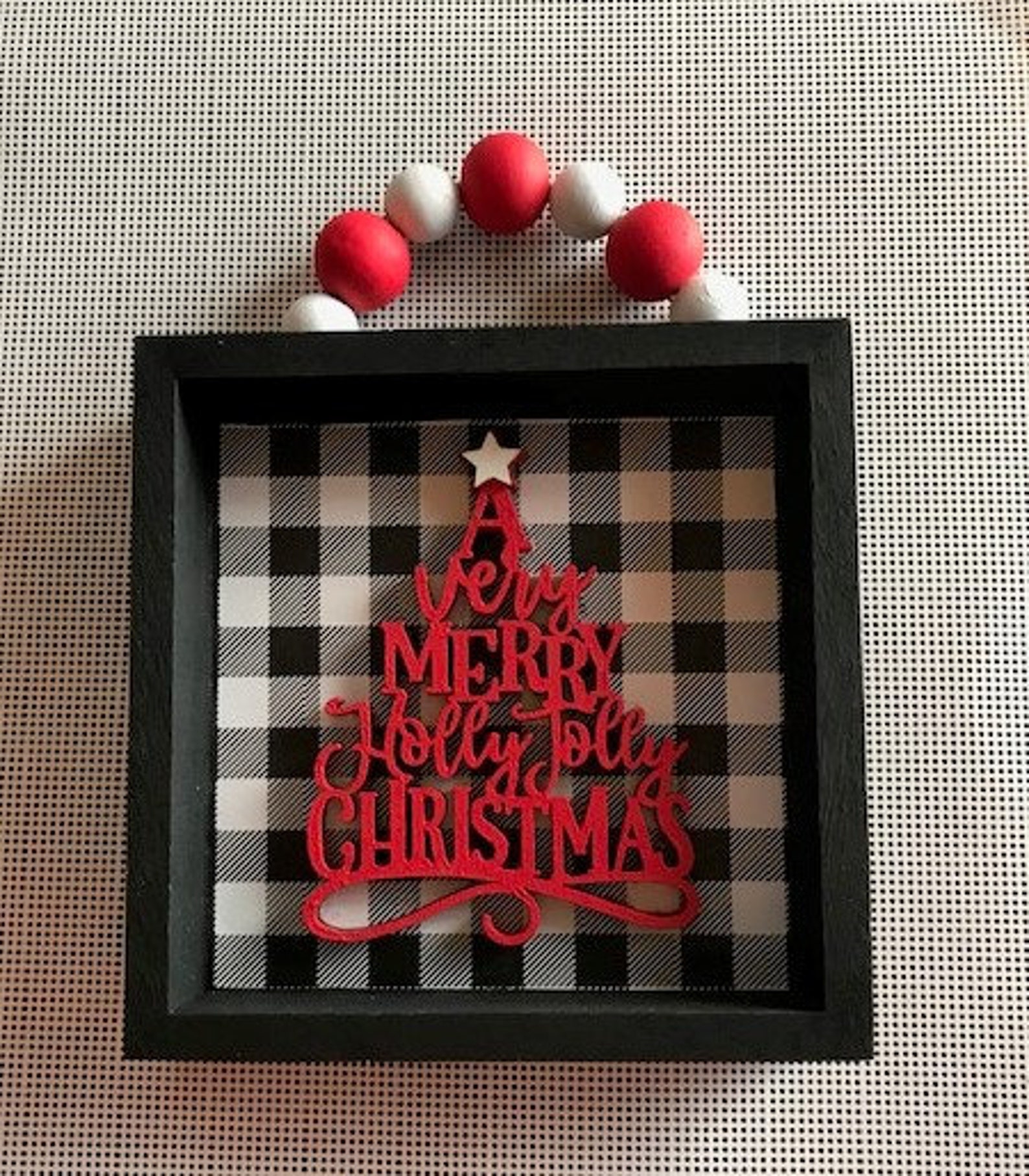 A Very Merry Holly Jolly Christmas farm House Decor - Etsy