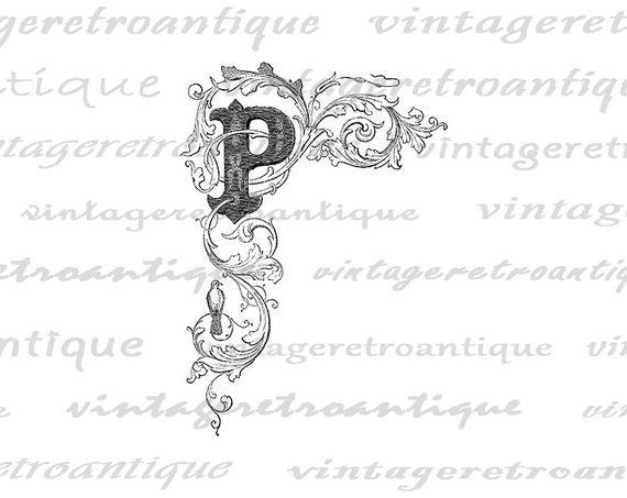 Fancy Letter P Designs