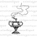 Printable Graphic Magic Lamp Genie Lamp Digital Download Image Artwork ...