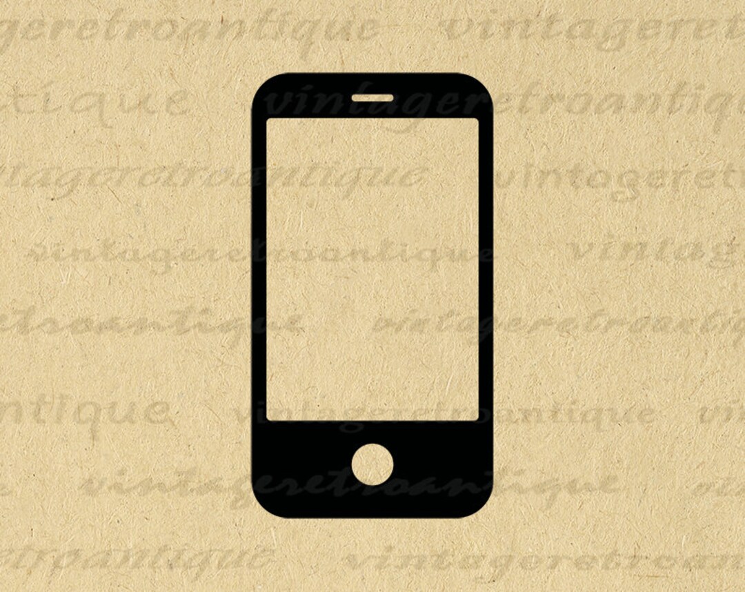 Printable Smart Phone Digital Image Cell Phone Graphic Download ...