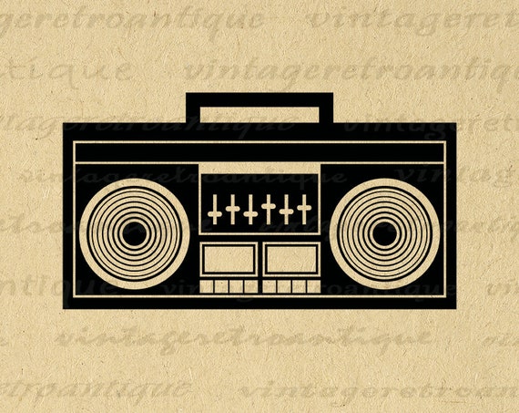 Simple Boombox Art