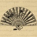 Printable Image Chinese Fan Download Oriental Style Fan - Etsy