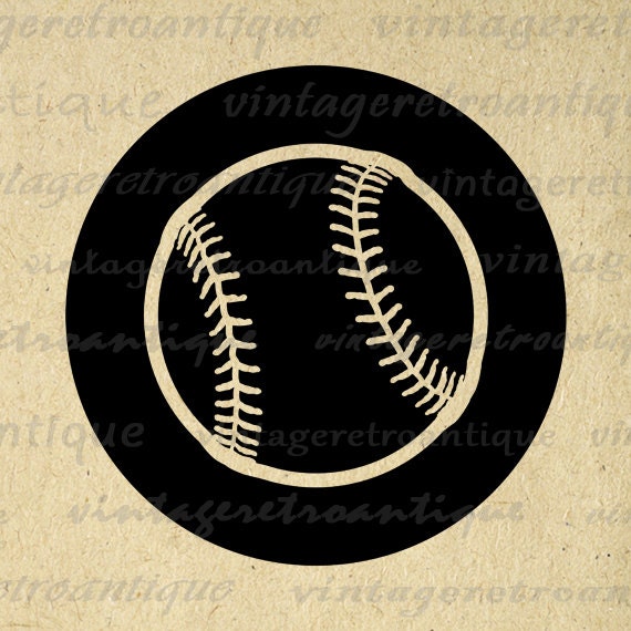 Baseball Printable Digital Graphic Sports Image Baseball - Etsy