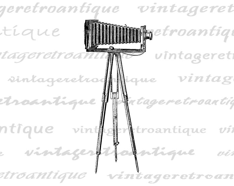 Printable Old Camera Image Download Vintage Camera Digital Graphic ...