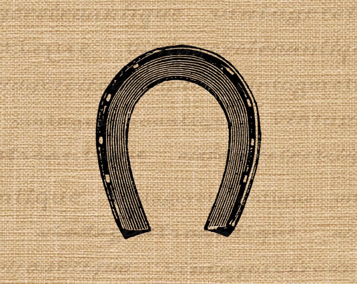 Printable Horseshoe Image Download Digital Graphic - Etsy Australia