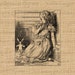 Alice in Wonderland Printable Image Graphic Alice Growing Large ...
