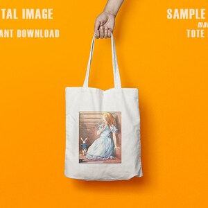 Alice Growing Alice in Wonderland Image Printable Graphic - Etsy